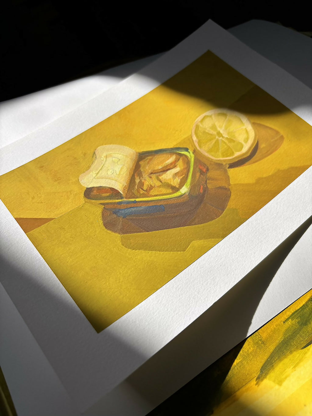 tuna yellow painting – SOTA