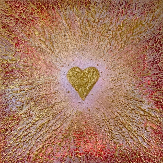 From A Place of Love III - Original Abstract Art - Heart Art – SOTA