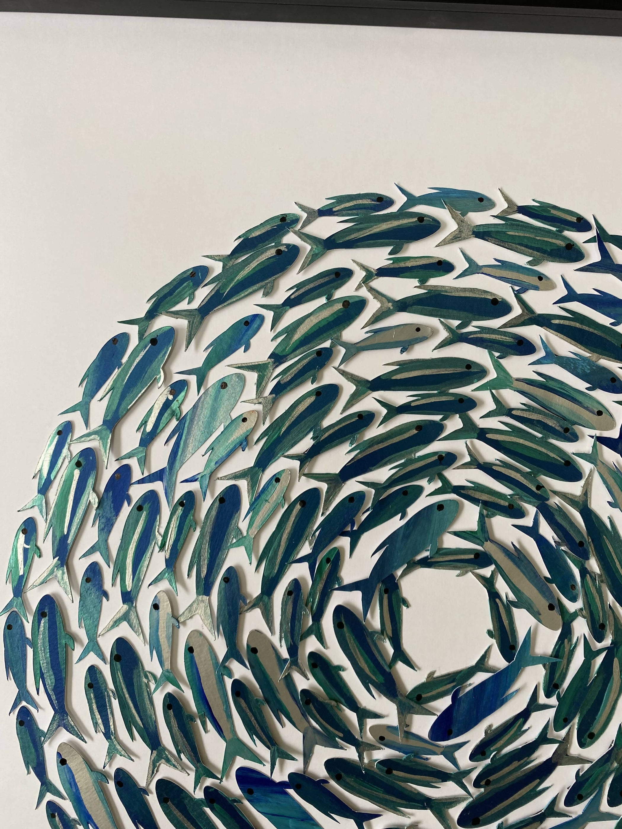 Paper fish shoal – SOTA